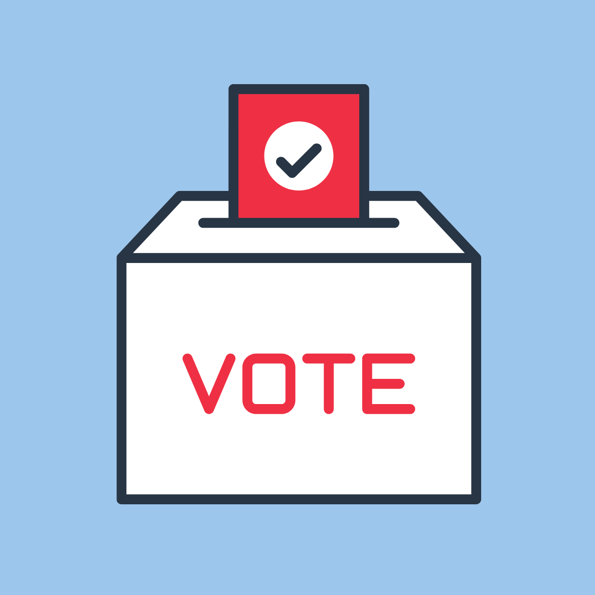 navy-blue-and-red-patriotic-minimalism-vote-check-box-oval-round-laptop ...