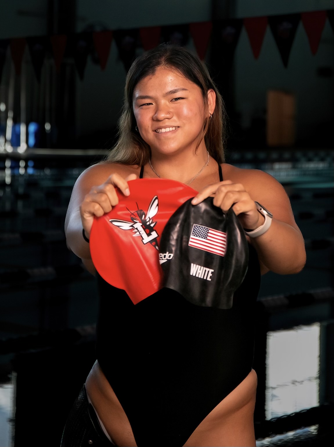 New Hornet Makes a Splash with Lynchburg Swim Team